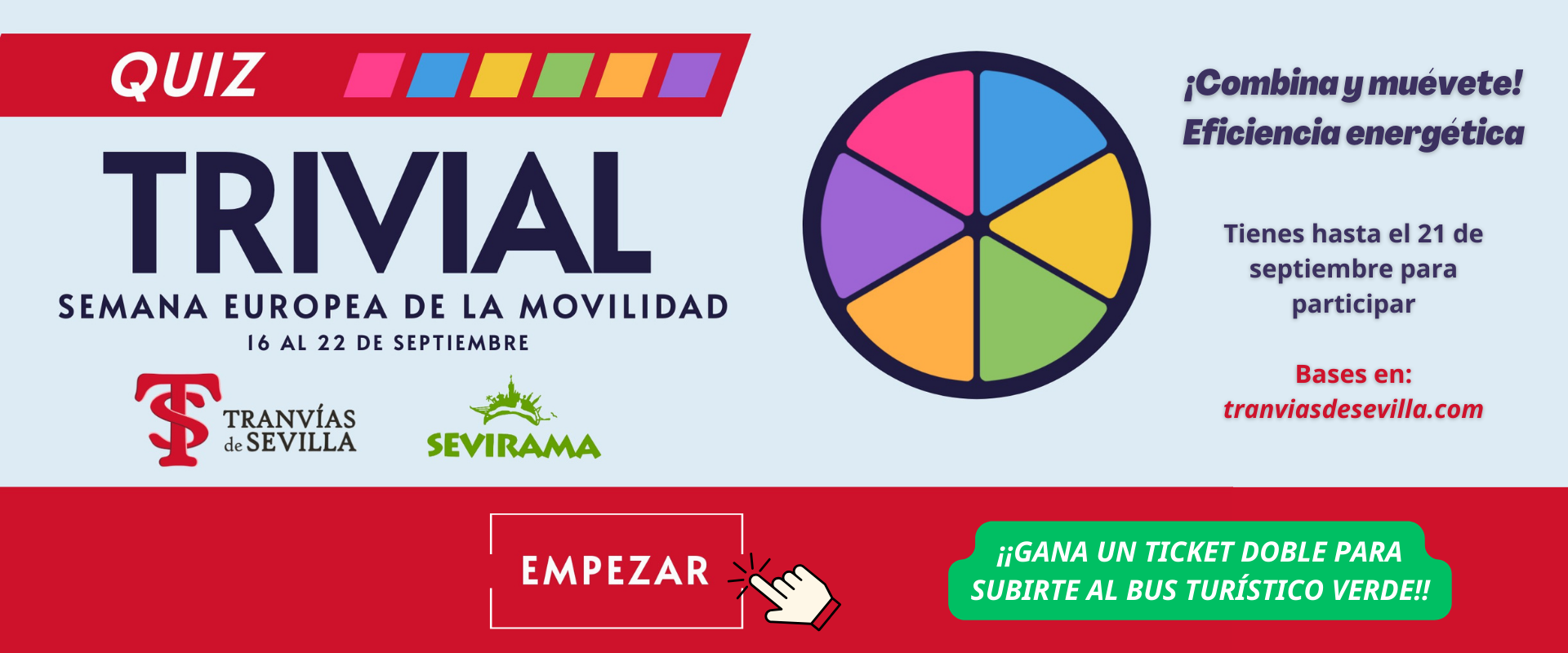 Trivial - Semana Europea de la Movilidad 2023 - Tranvias de Sevilla ...